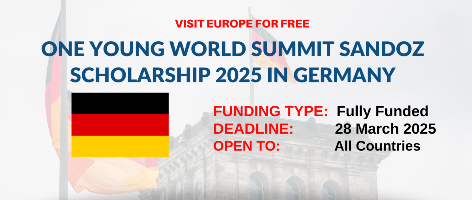 One Young World Sandoz Təqaüdü 2025 – Almaniya, Münhen - CareerBridge