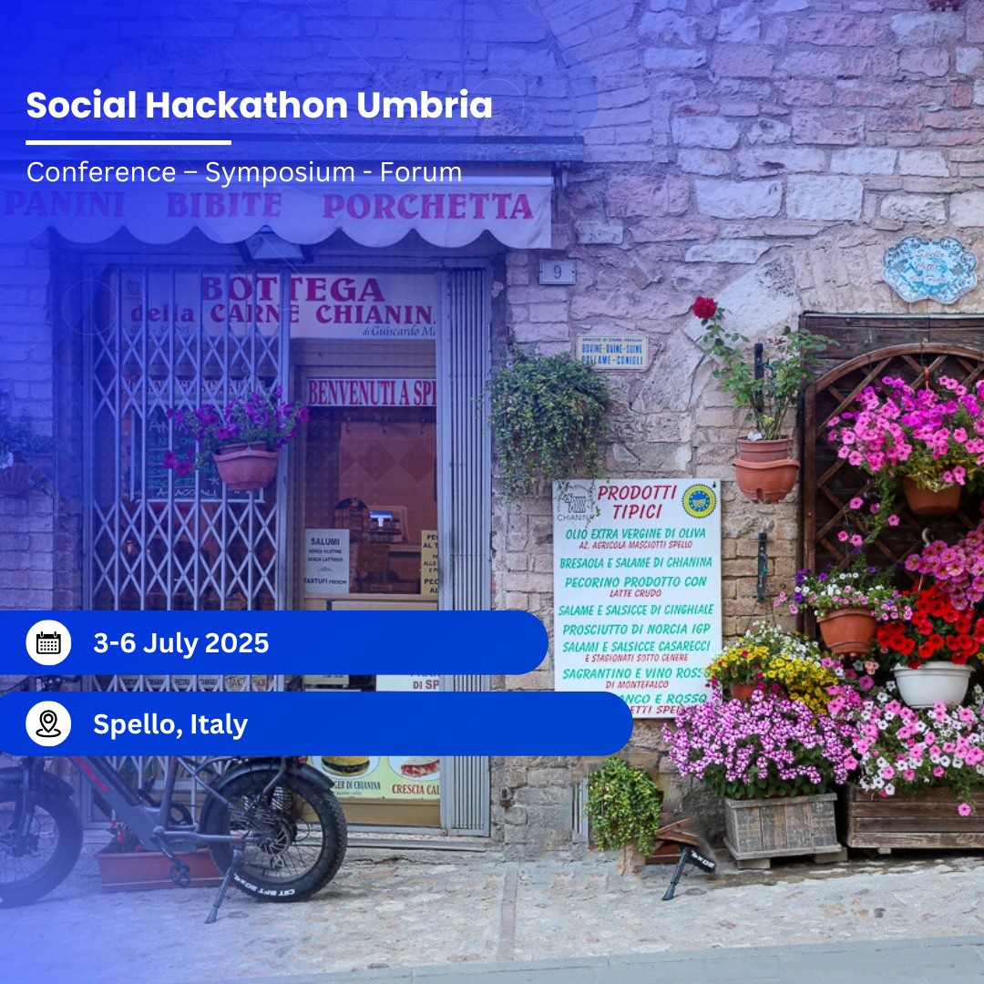 Social Hackathon Umbria 2025 – 3-6 İyul, Spello (İtaliya) - CareerBridge